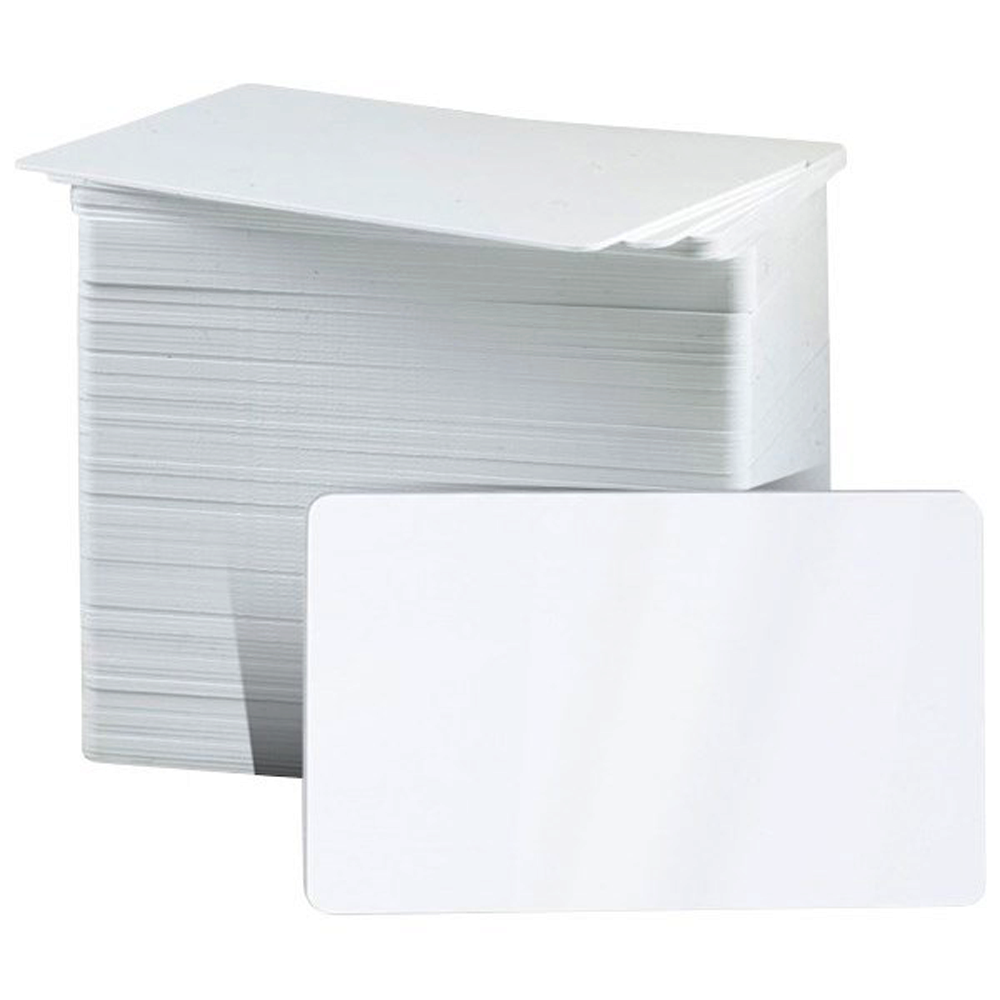 PVC ID CARD PLAIN WHITE — ASHBI MICRO GOODS WHOLESALERS