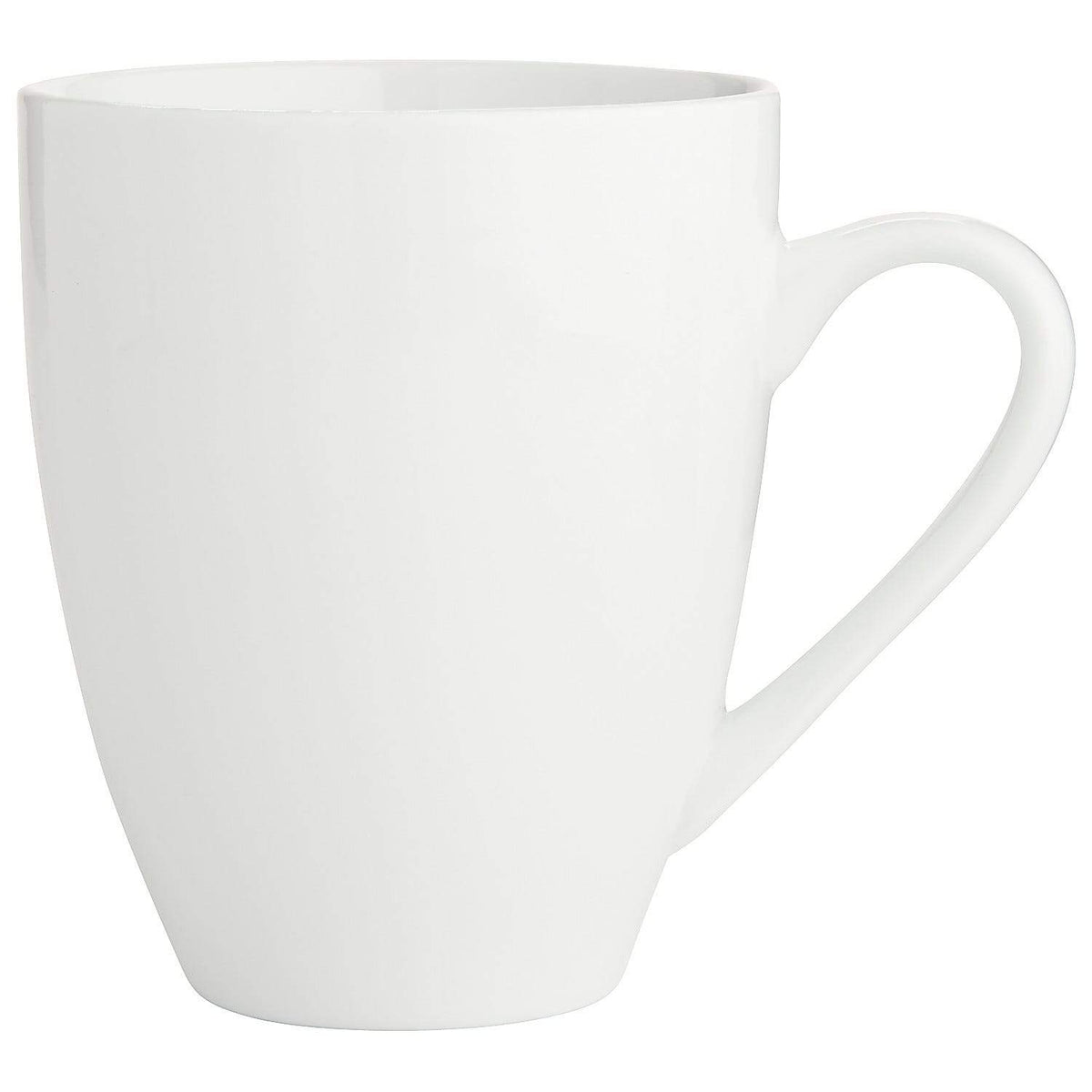 WHITE CERAMIC MUG - U SHAPE-11 Oz — ASHBI MICRO GOODS WHOLESALERS